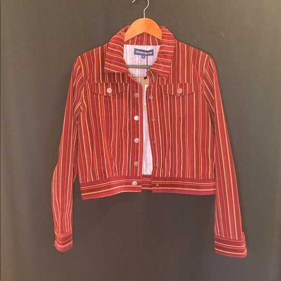 Princess Highway | Jackets & Coats | Princess Highway Cropped Berry ...